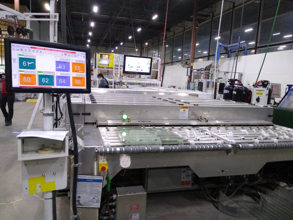 Window making line repairs | Sigma Electronics Services | Edmonton ...